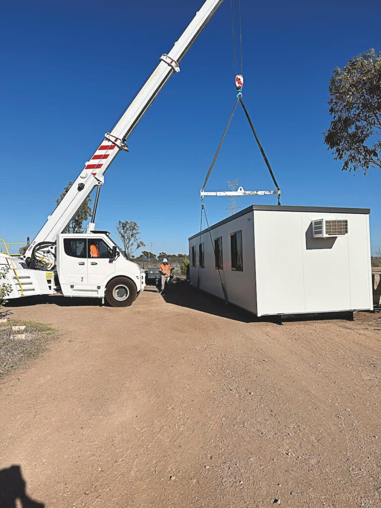 Crane Connection delivers new TIDD PC28-2 to AWCON - Cranes & Lifting
