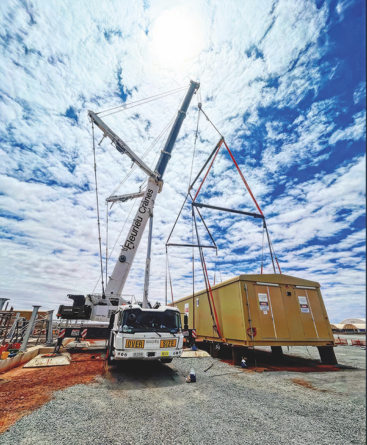 Fleurieu Cranes Heavy Lift Capabilities - Cranes & Lifting