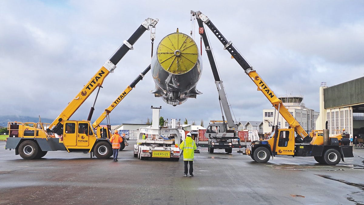 Franna cranes the "standout" for Titan Cranes - Cranes & Lifting