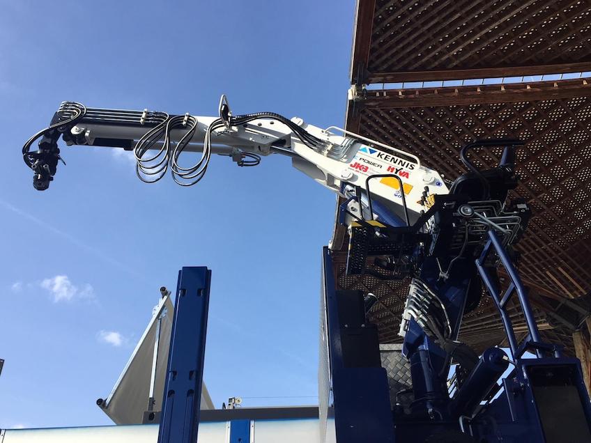 Hyva release its new E-Power truck-mounted crane - Cranes & Lifting