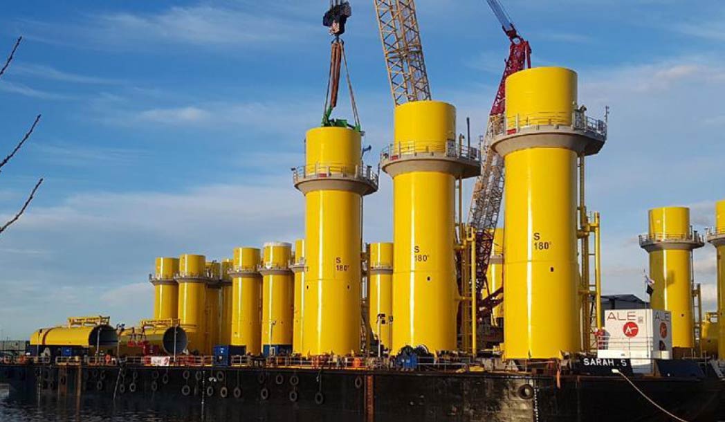 Inaugural job for ALE’s new barge - Cranes & Lifting