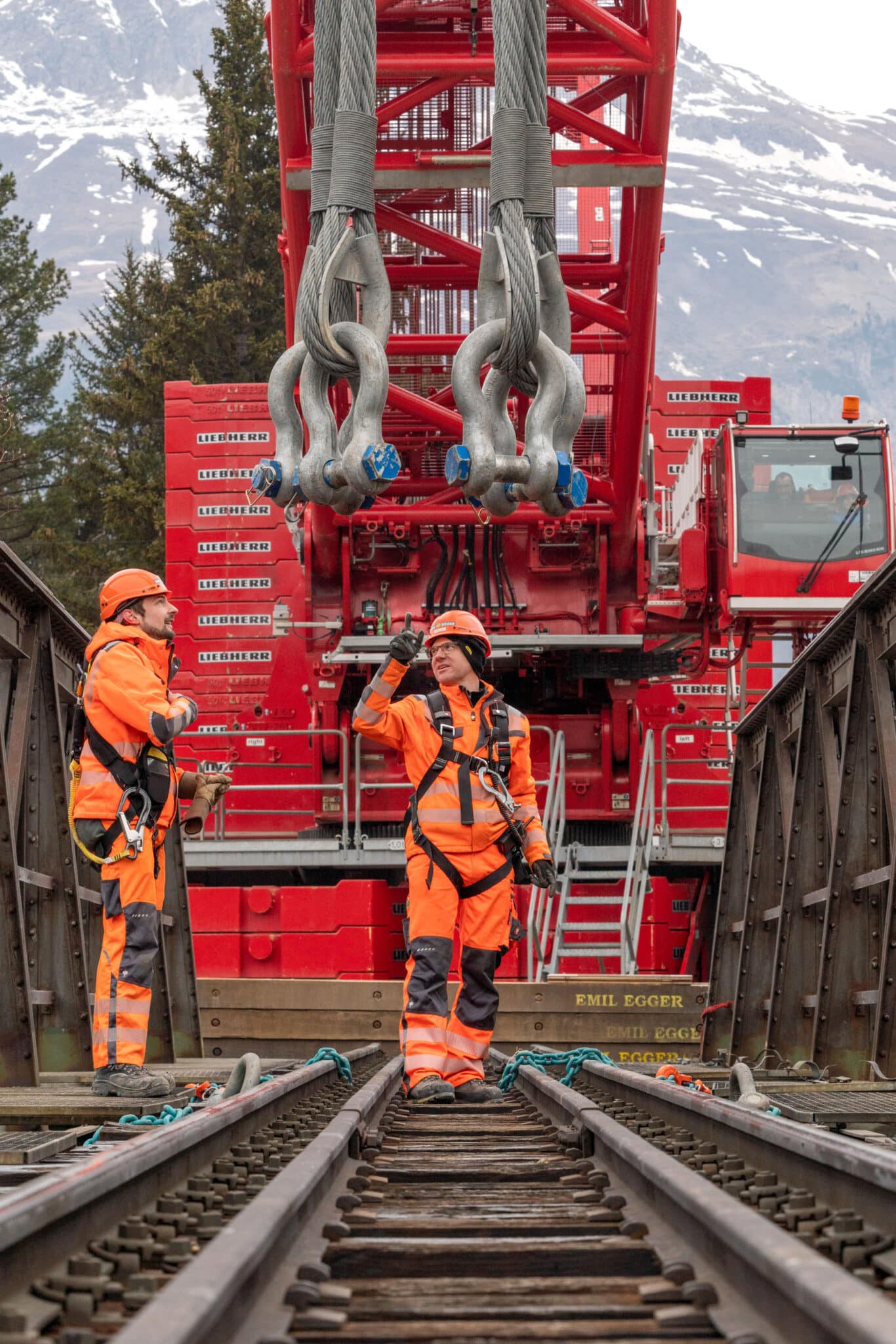 Alpine crane job on constricted site - Cranes & Lifting