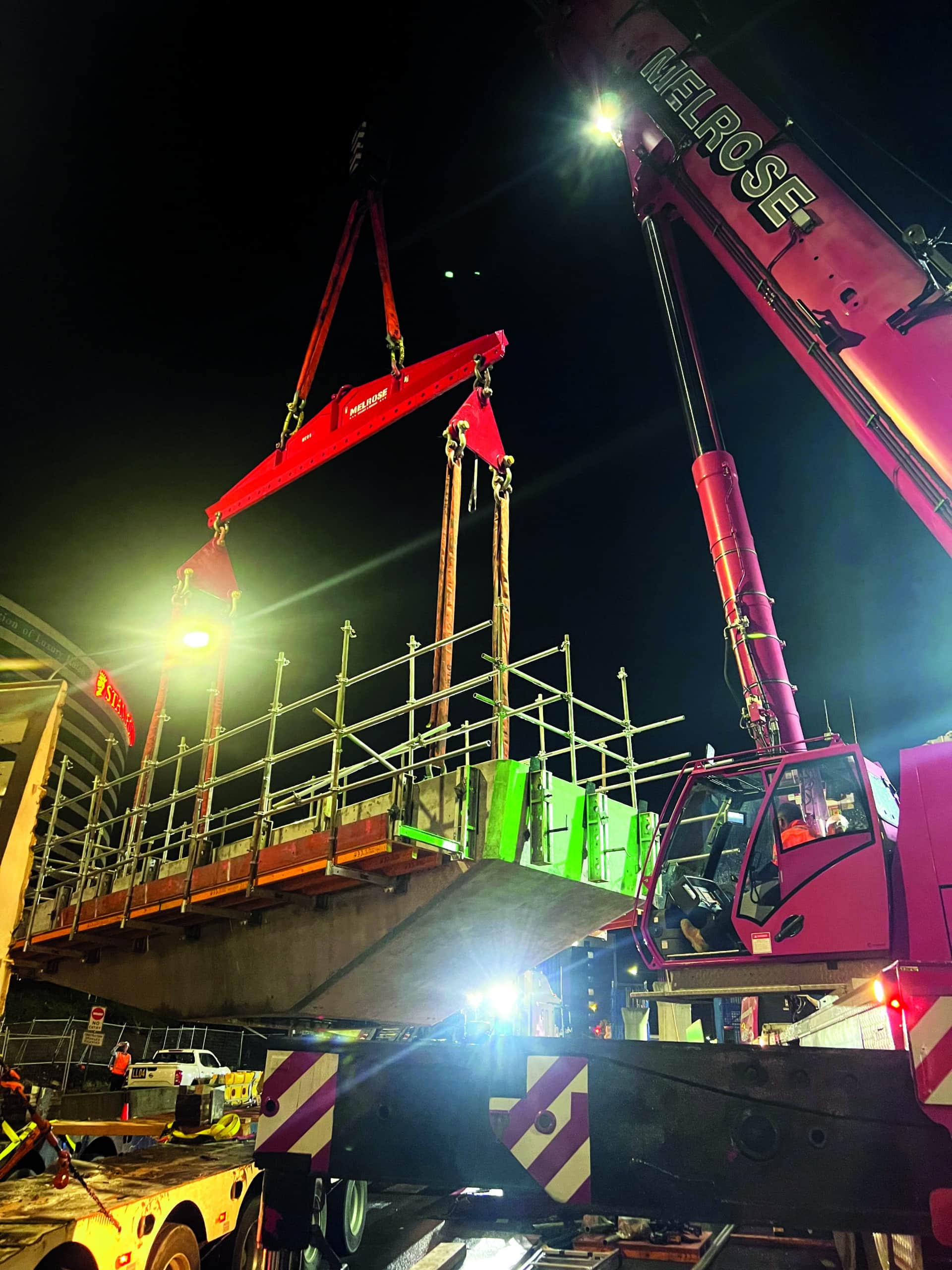 Melrose manages complex lift and logistics project - Cranes & Lifting