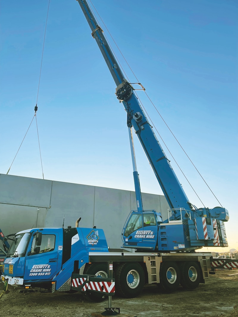 New Groves to the Apple Isle - Cranes & Lifting