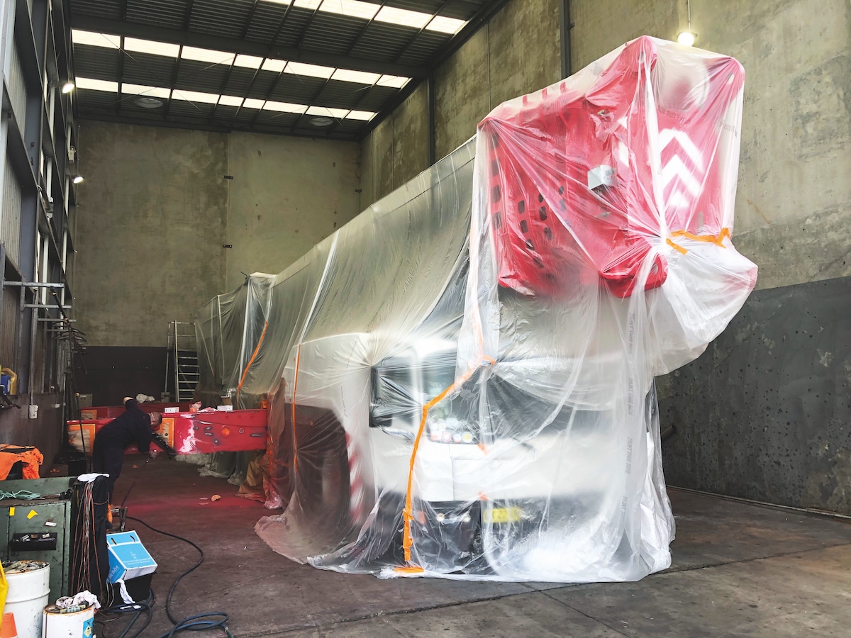 Melrose Cranes turn to Ben Baden Services for new livery - Cranes & Lifting