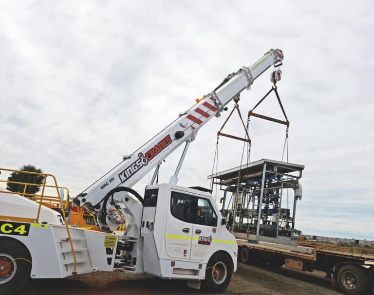 TIDD pick and carry a game changer for Kings Cranes - Cranes & Lifting