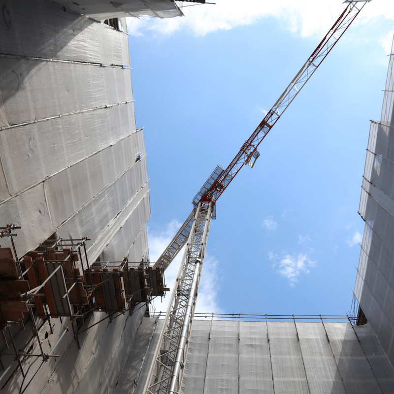Tower Cranes show their versatility in the Roman Capital - Cranes & Lifting