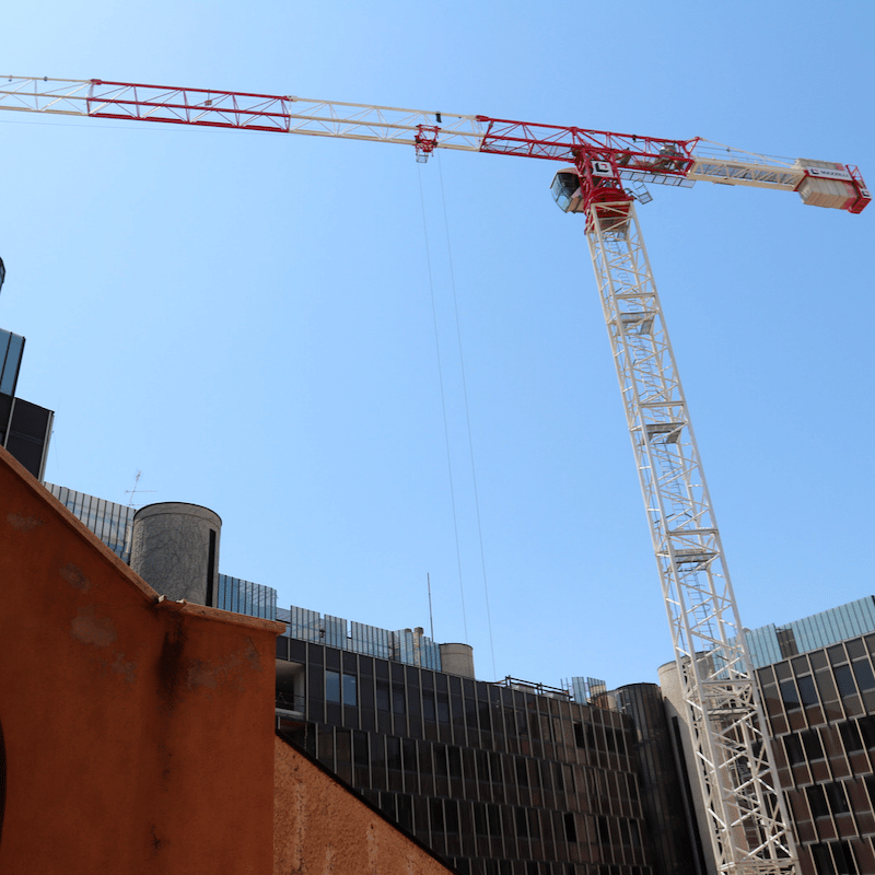 Tower Cranes show their versatility in the Roman Capital - Cranes & Lifting