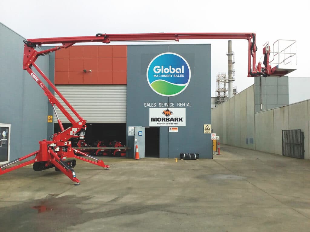 BG lifts spider cranes arrives in Australia - Cranes & Lifting