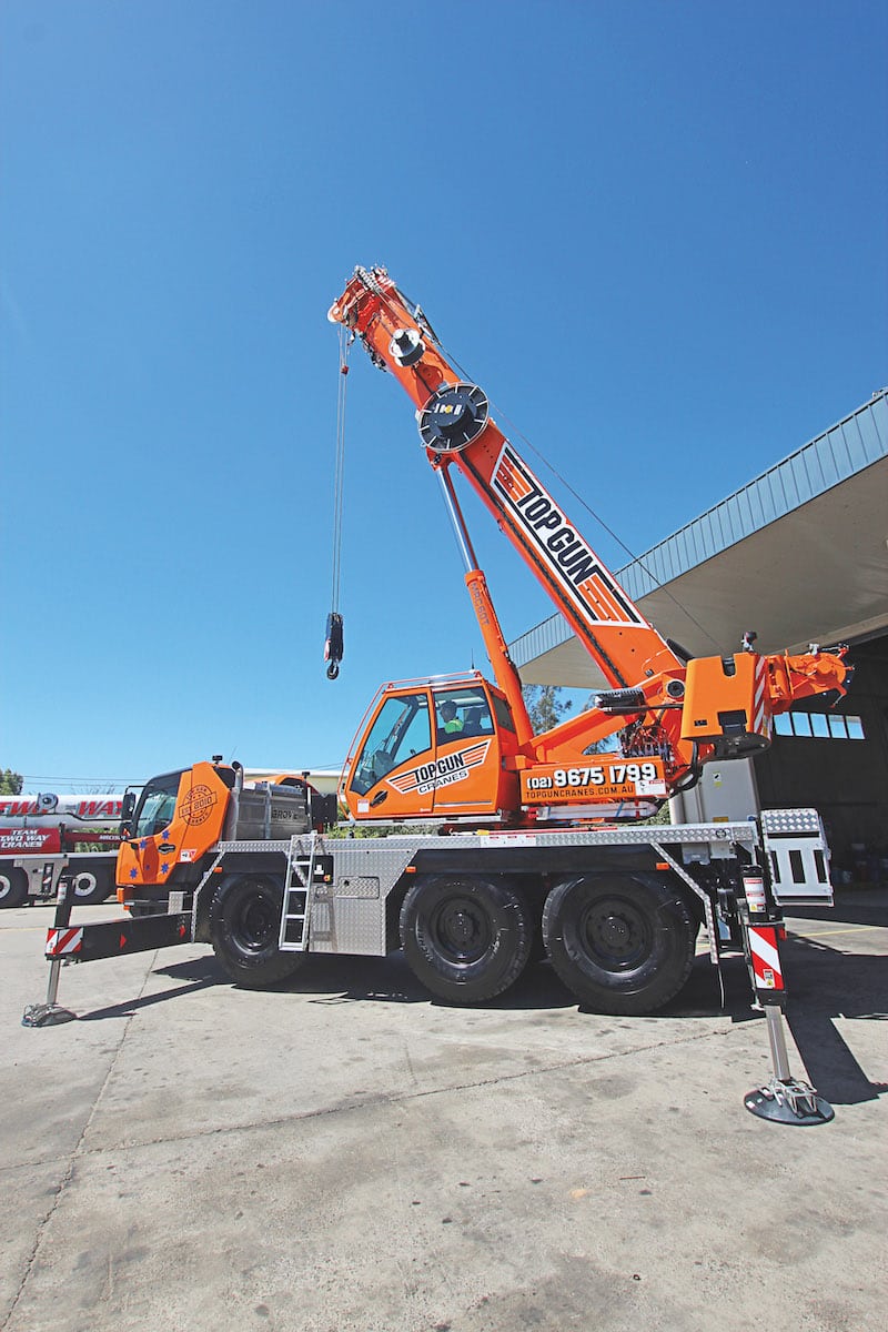 First Grove for TopGun Cranes - Cranes & Lifting