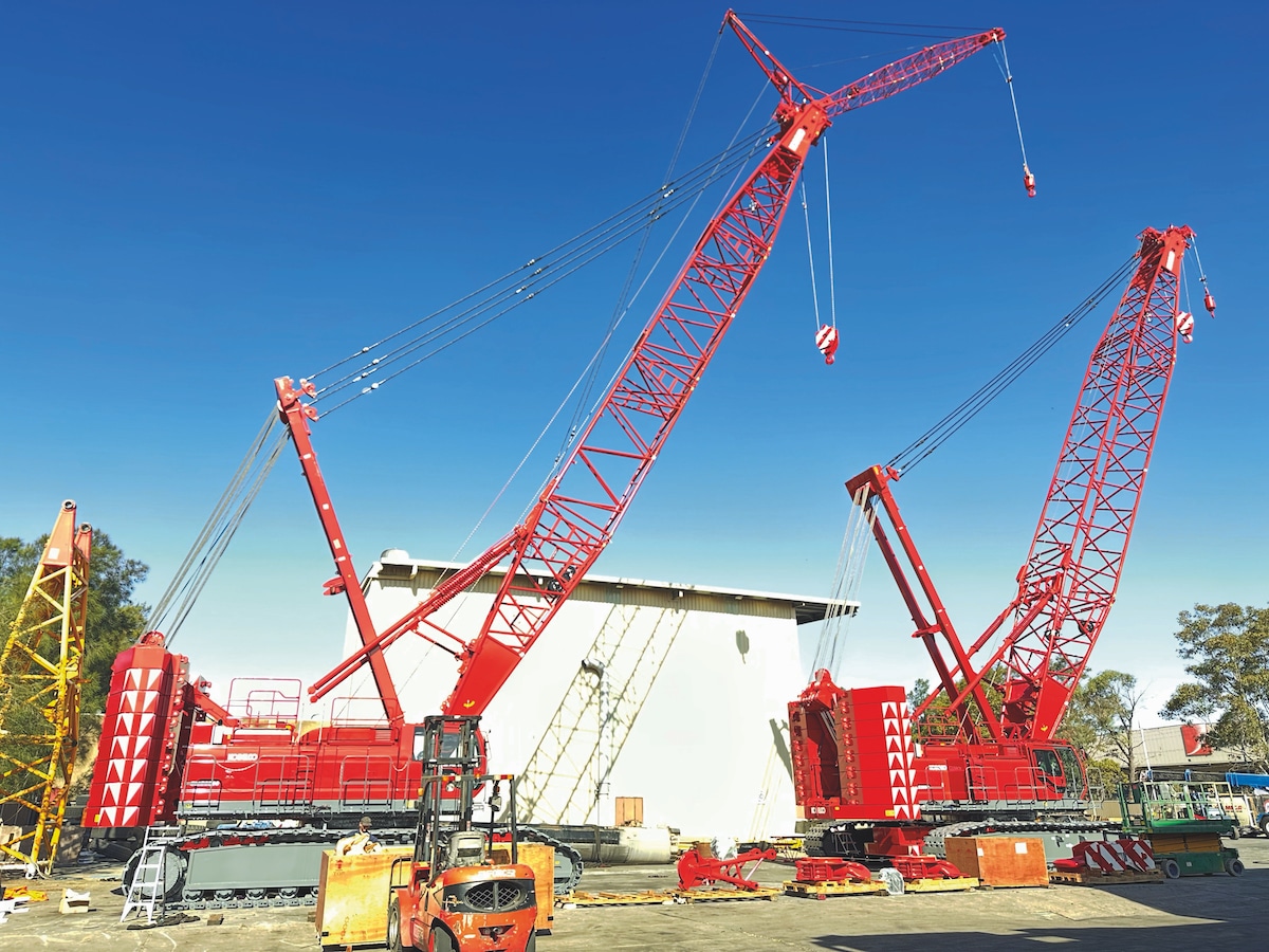 First of Borger’s Kobelco cranes arrives - Cranes & Lifting