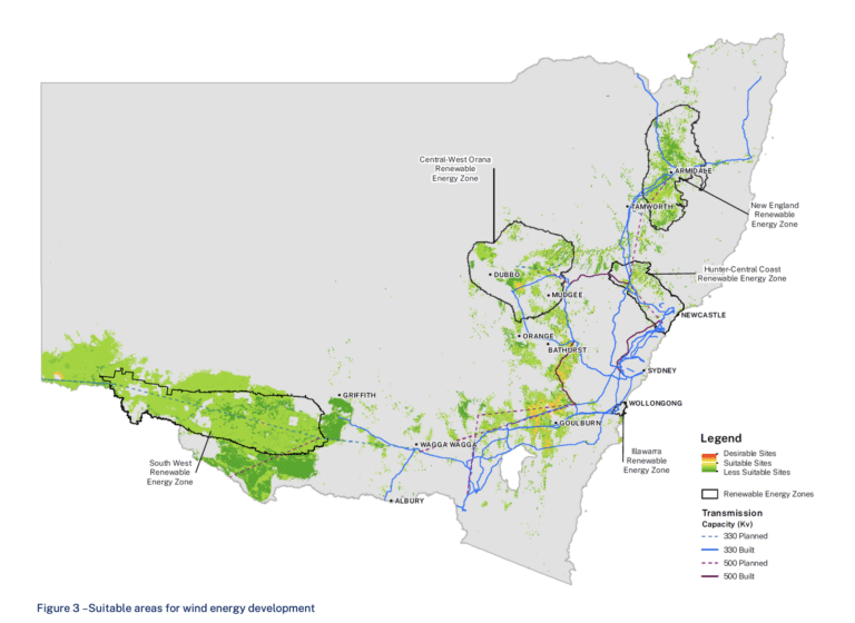 NSW Draft Wind Energy Guidelines deem most of state "less suitable" for ...