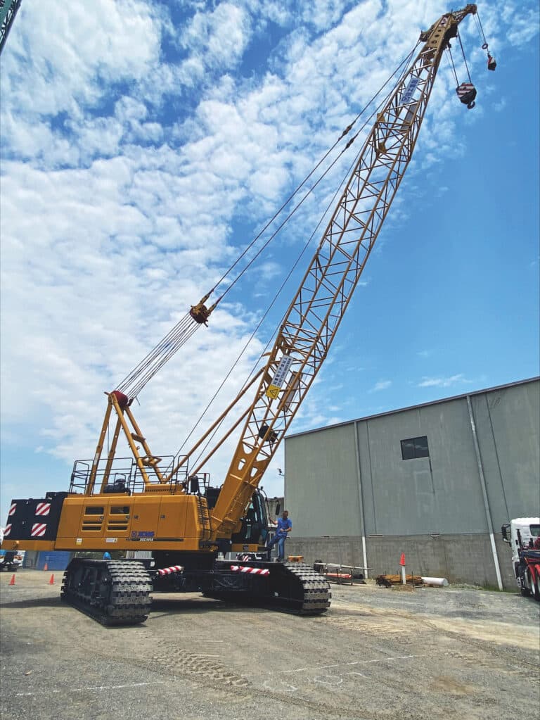 New XCMG crawler crane 'On The Job' - Cranes & Lifting
