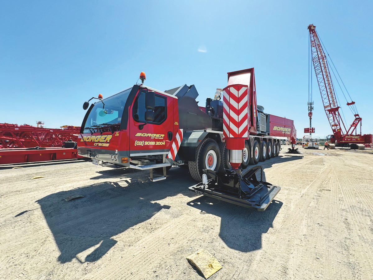 Borger Cranes' wind farm construction and maintenance capabilities ...