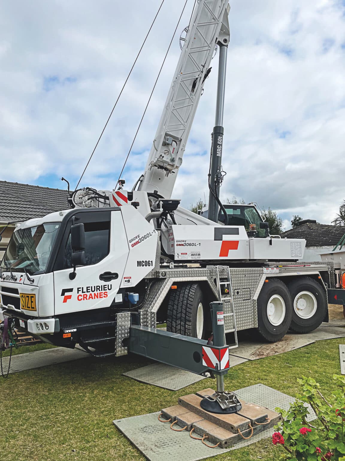 Fleurieu Cranes receives second 60-tonne Grove - Cranes & Lifting
