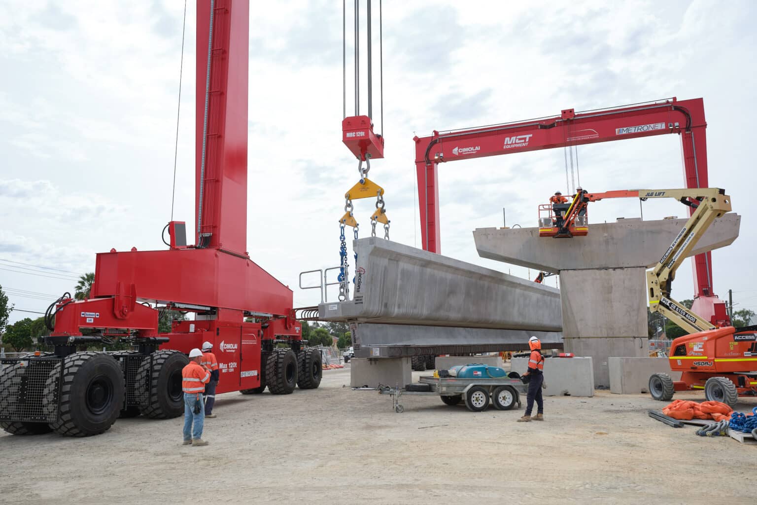 Gantry cranes go huge on METRONET - Cranes & Lifting