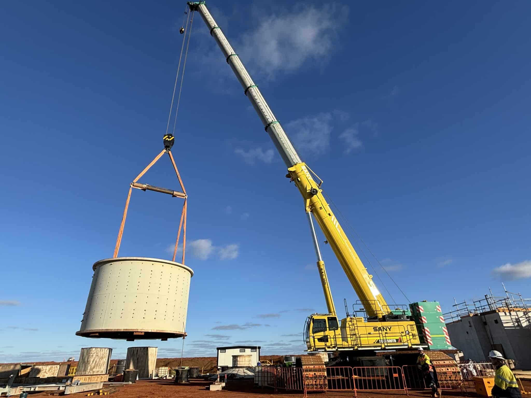 New Sany tele crawlers to Diab Engineering - Cranes & Lifting