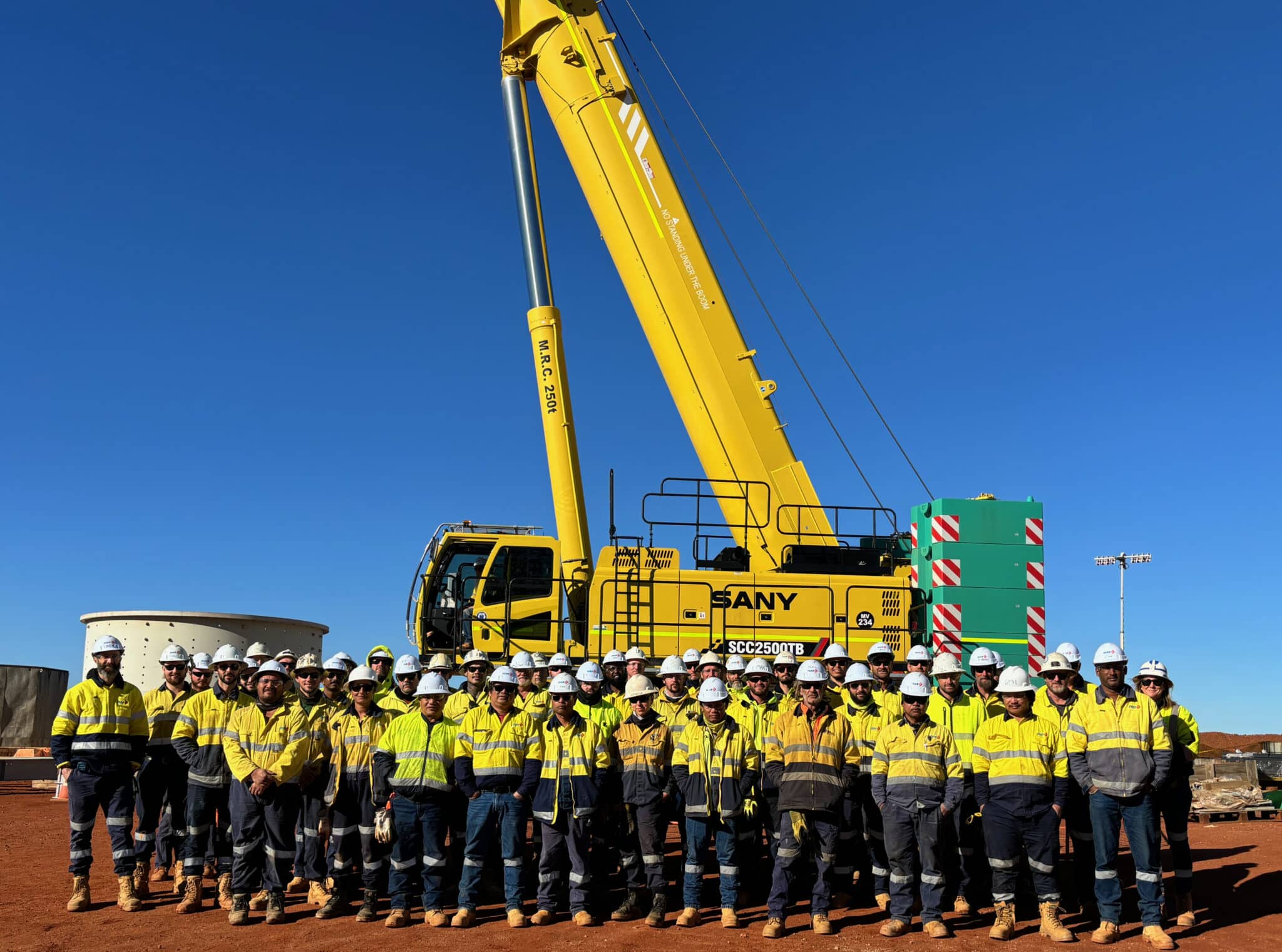 New Sany tele crawlers to Diab Engineering - Cranes & Lifting