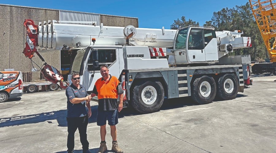 Coen Cranes connects with Liebherr - Cranes & Lifting
