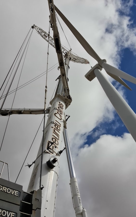 Fleurieu Cranes: Driving wind energy forward - Cranes & Lifting