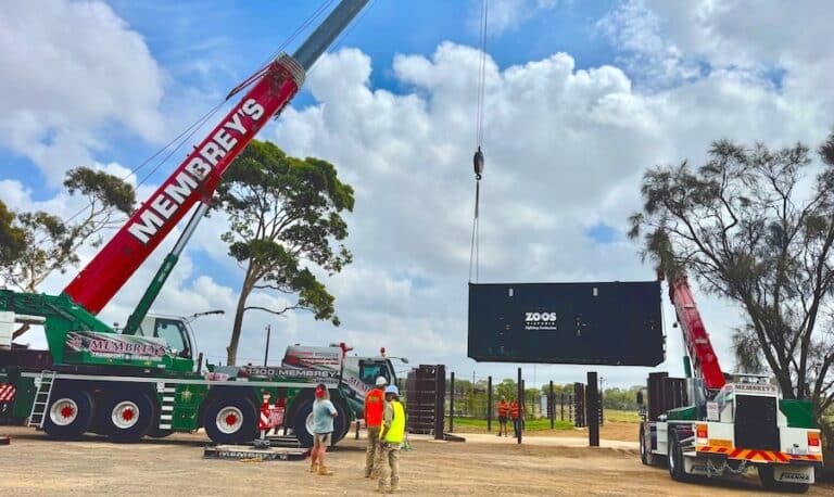 Melbourne Zoo’s mammoth elephant project - Cranes & Lifting
