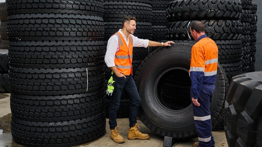 Bridgestone’s quality tyres, service and support - Cranes & Lifting