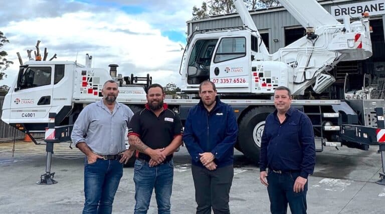 Brisbane City Cranes go with XCMG - Cranes & Lifting