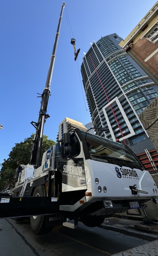 Superior approach to crane hire - Cranes & Lifting