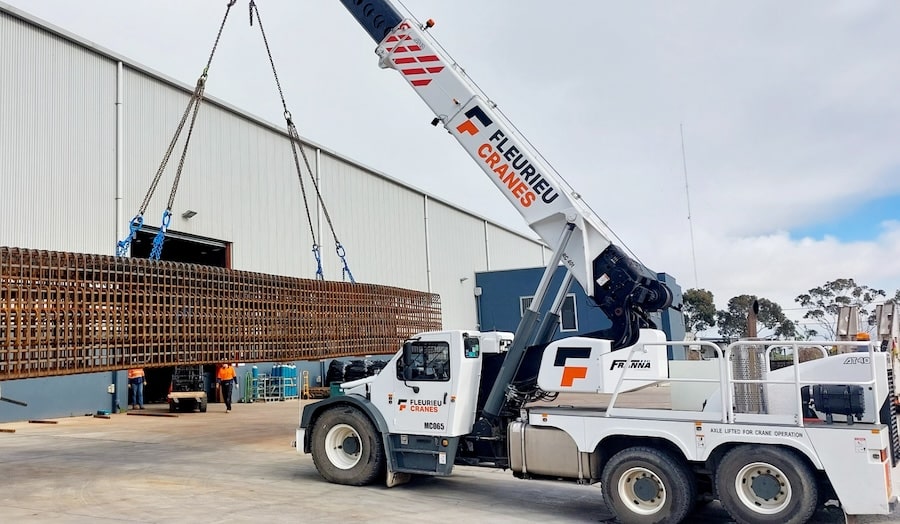 Fleurieu’s new heavyweight arrives - Cranes & Lifting