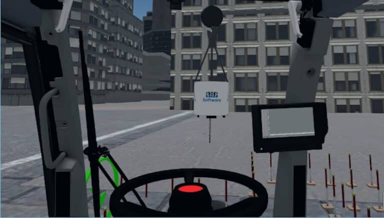 Virtual reality crane simulator based on actual lift plans - Cranes ...