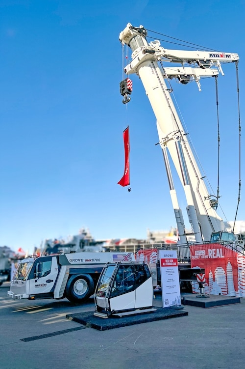 Grove launches its biggest all terrain crane yet at CONEXPO 2026 ...