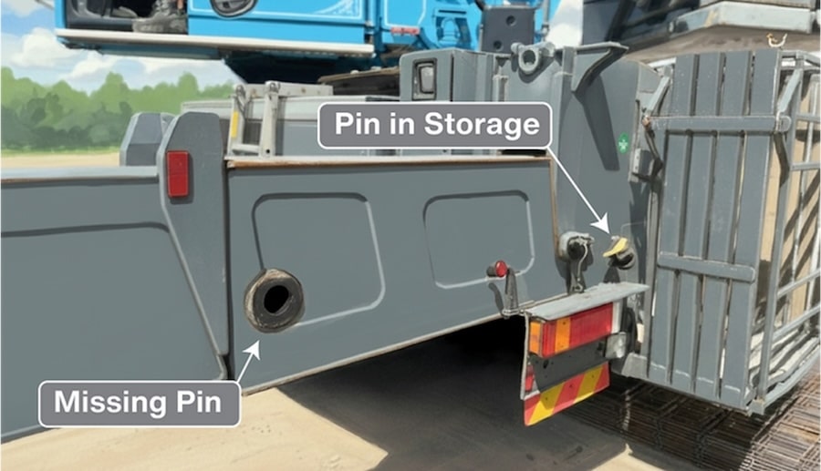 Why outrigger pinning matters for mobile crane safety - Cranes & Lifting