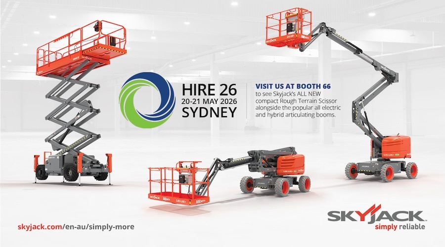 Skyjack to showcase new access equipment at HIRE26 in Sydney - Cranes ...